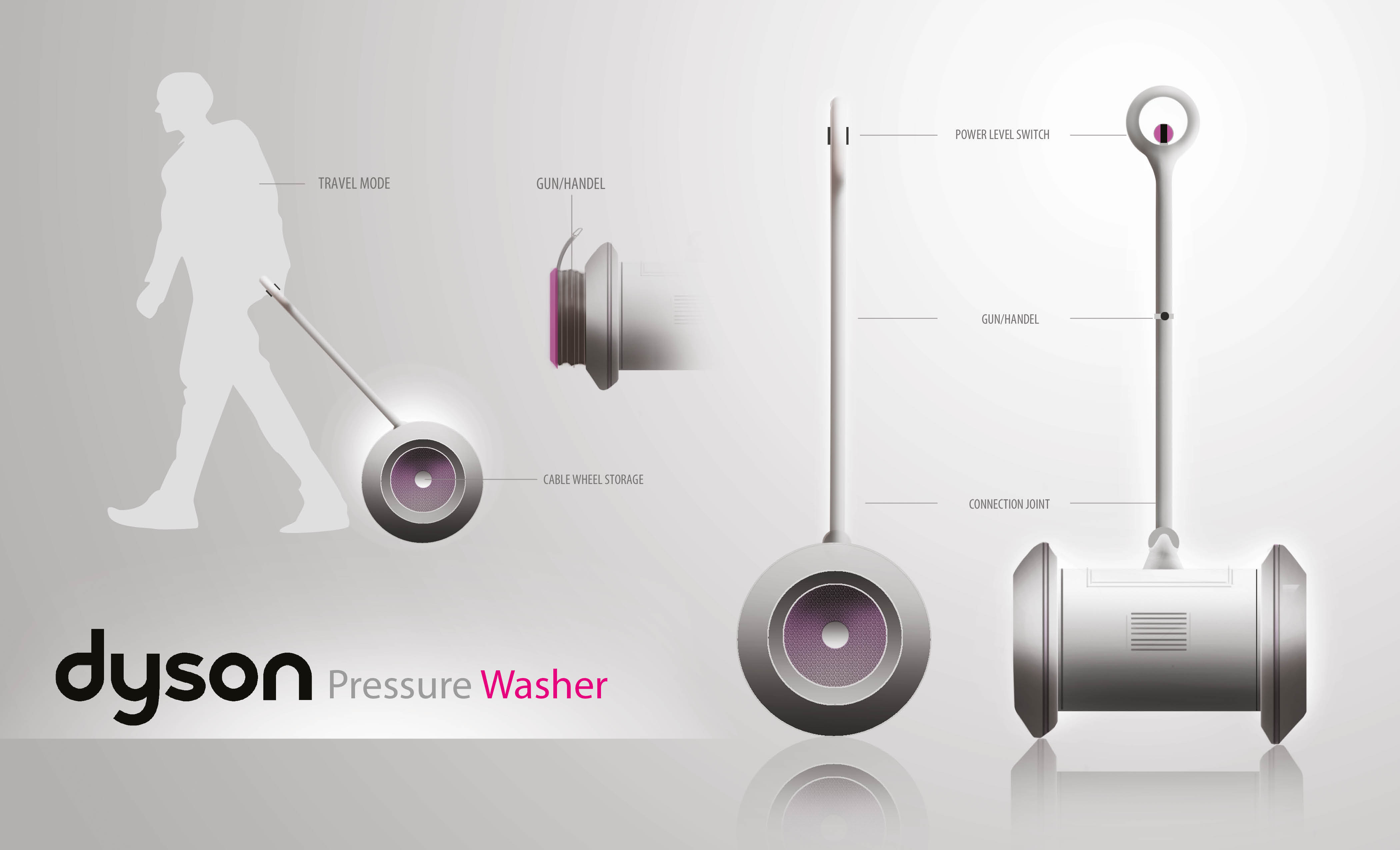 Dyson pressure washer by Ziyao Wang at Coroflot.com