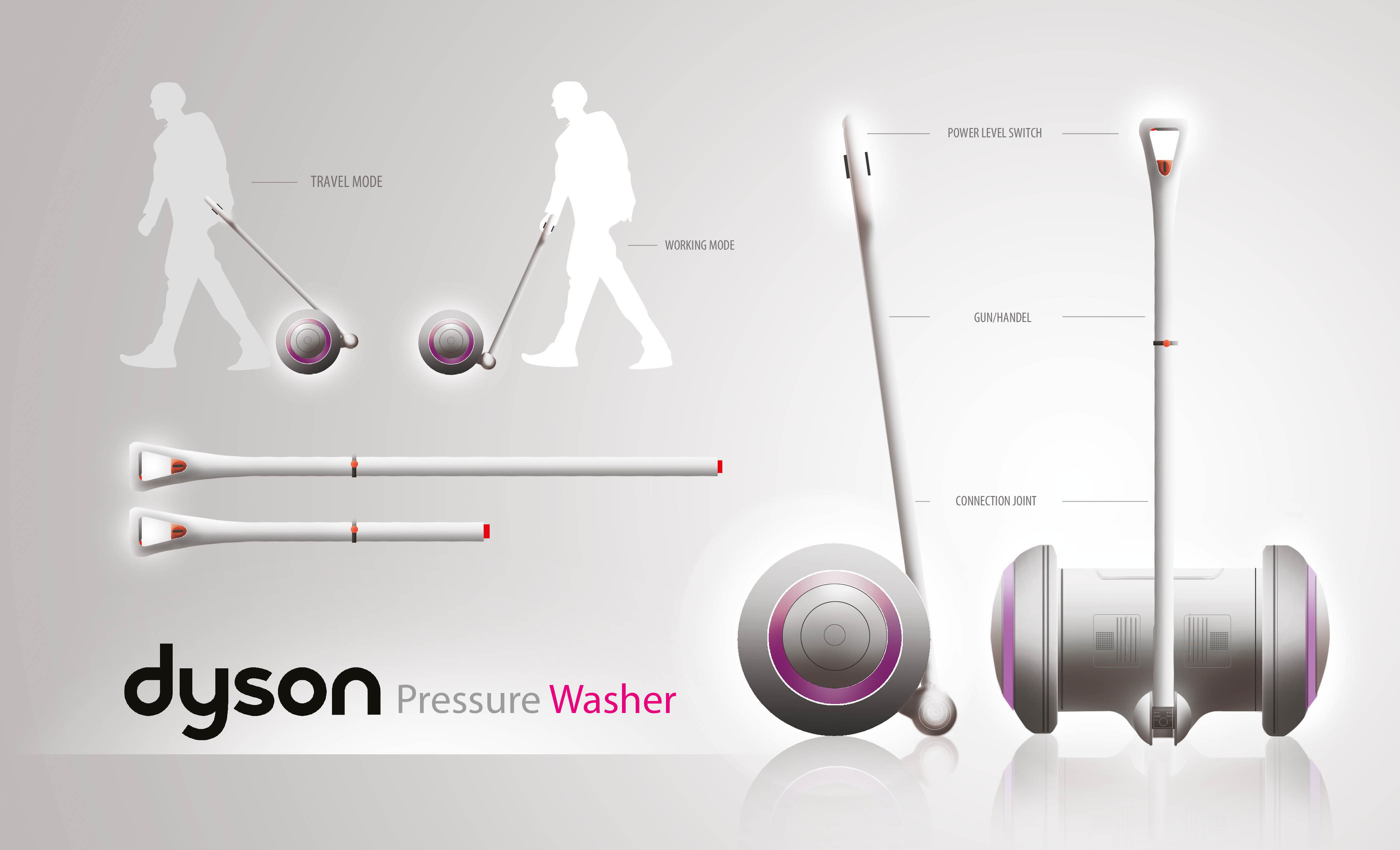 Dyson pressure washer by Ziyao Wang at Coroflot.com