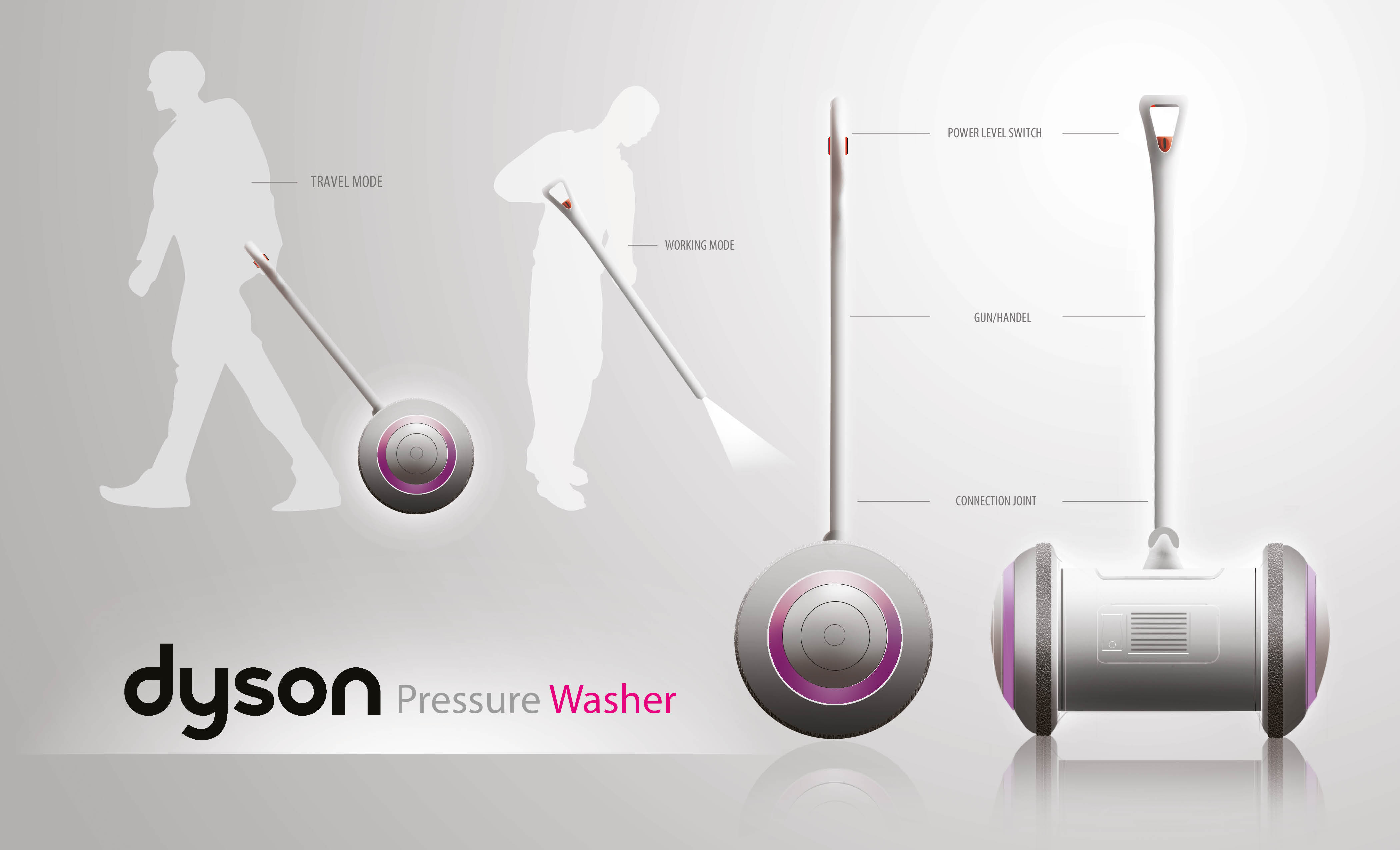 Dyson pressure washer by Ziyao Wang at Coroflot.com