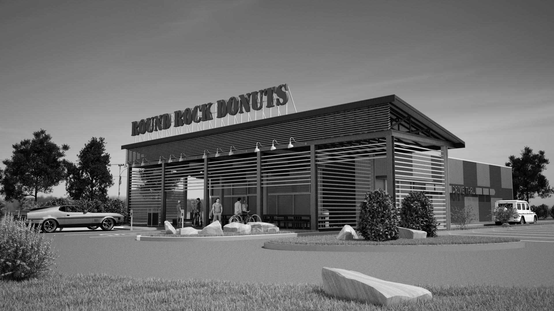 Donut Shop Building by William Webb ARCHITECT at Coroflot.com