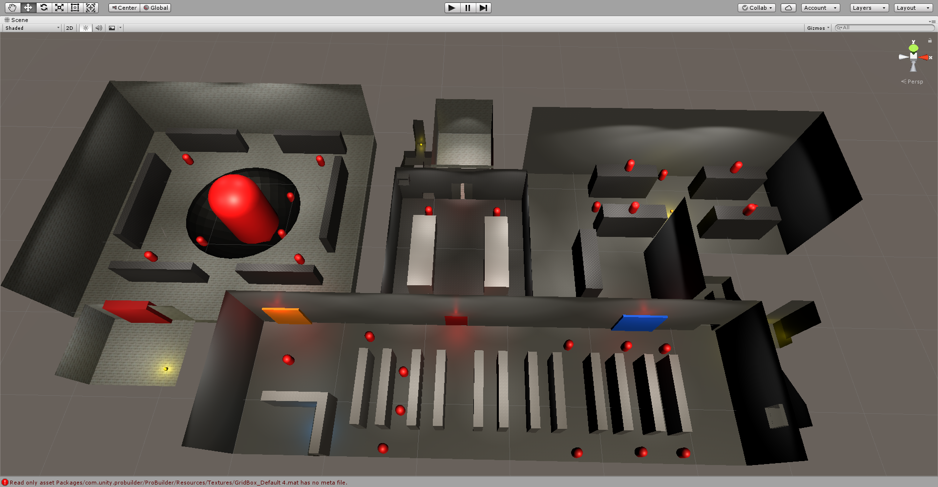 FPS Level Layout by Bret Halkyard at Coroflot.com