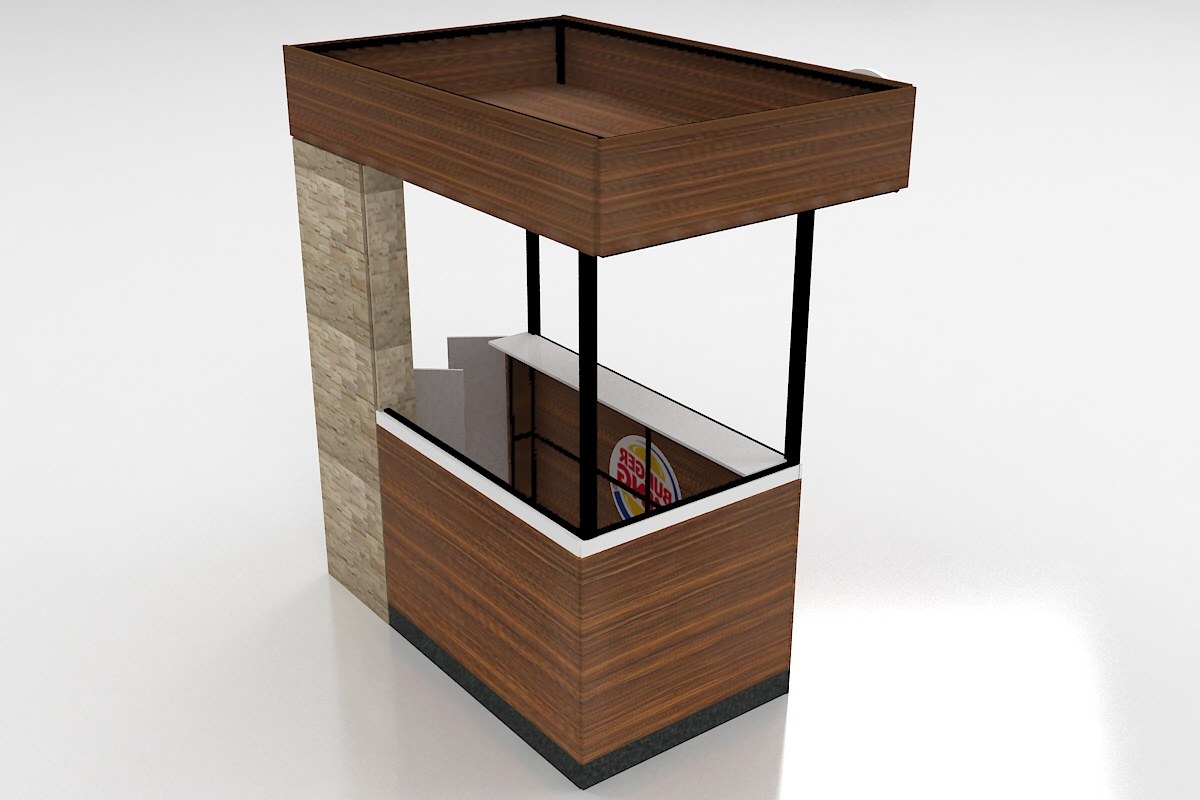 Burger King Booth by Abegail Damian at Coroflot.com