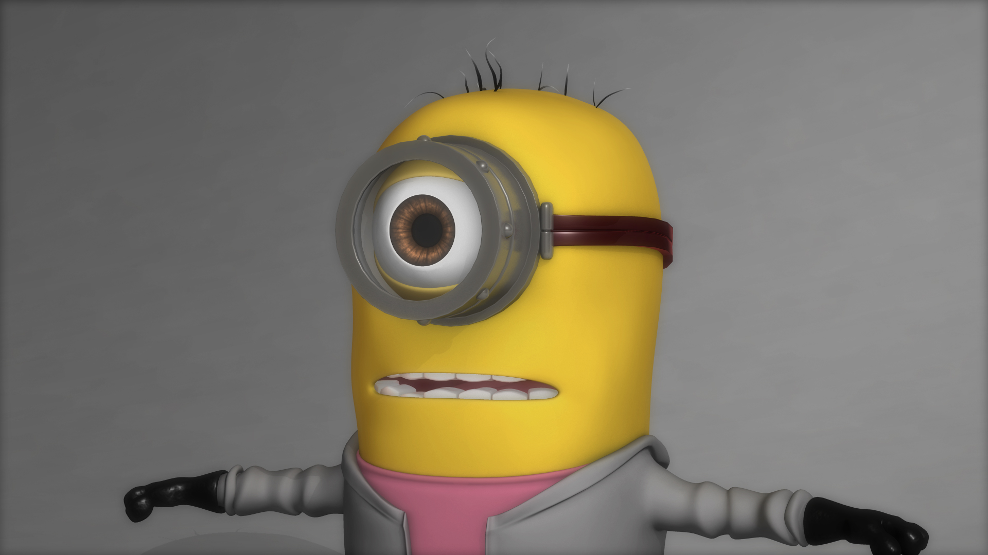 Minion - Created in MAYA by Terry Lee at Coroflot.com