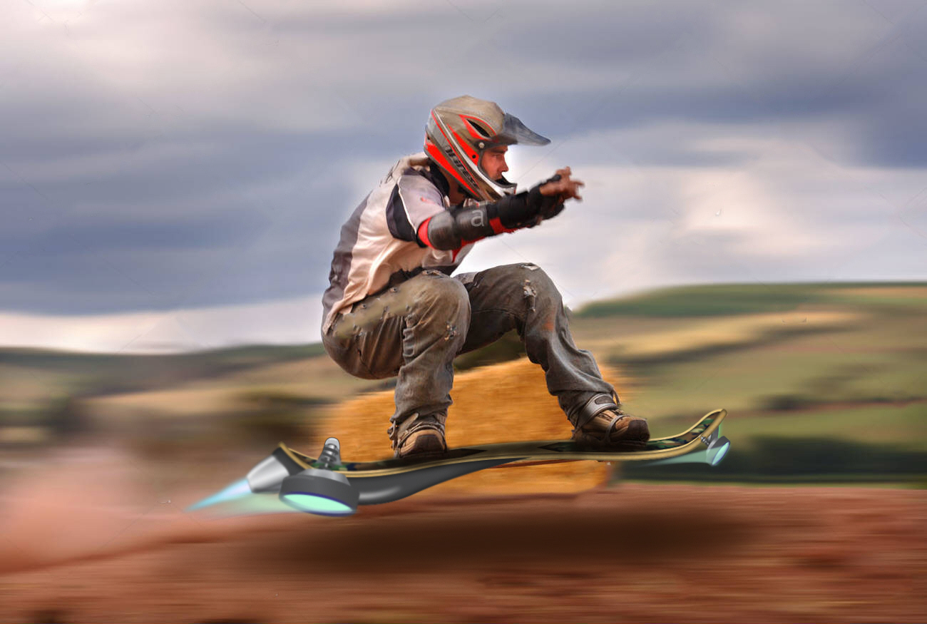 Hoverboard Concept by Jeremy Higgins at Coroflot.com