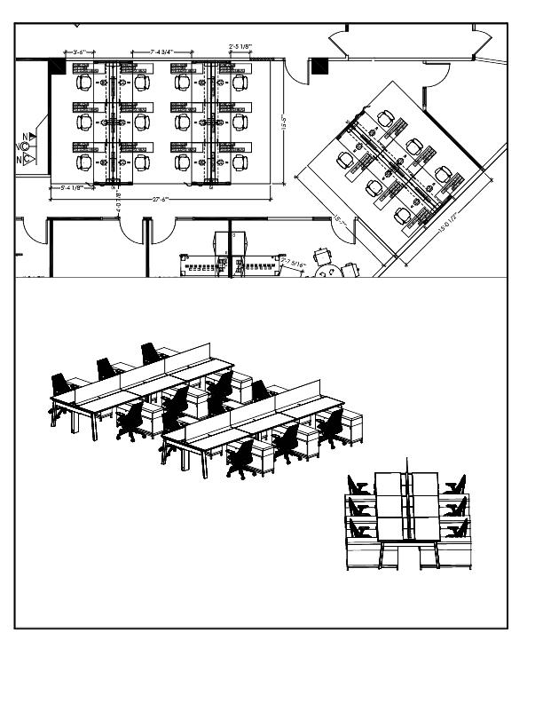 3D Workstation AutoCAD Drawings by Kirstie Kodatsky at Coroflot.com