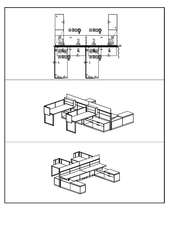 3D Workstation AutoCAD Drawings by Kirstie Kodatsky at Coroflot.com