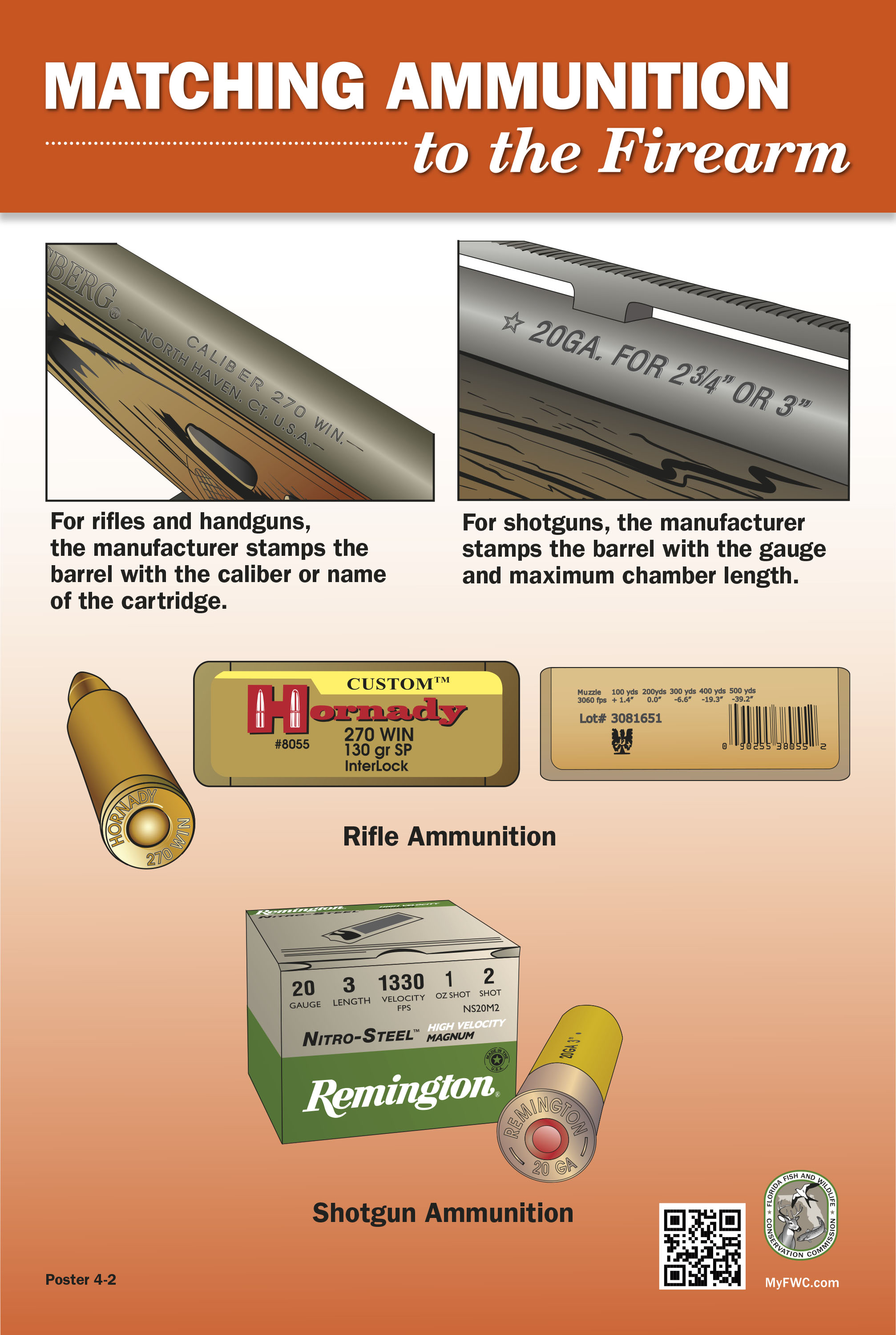 FWC Hunter Safety educational posters by AnnMarie Tavares at Coroflot.com