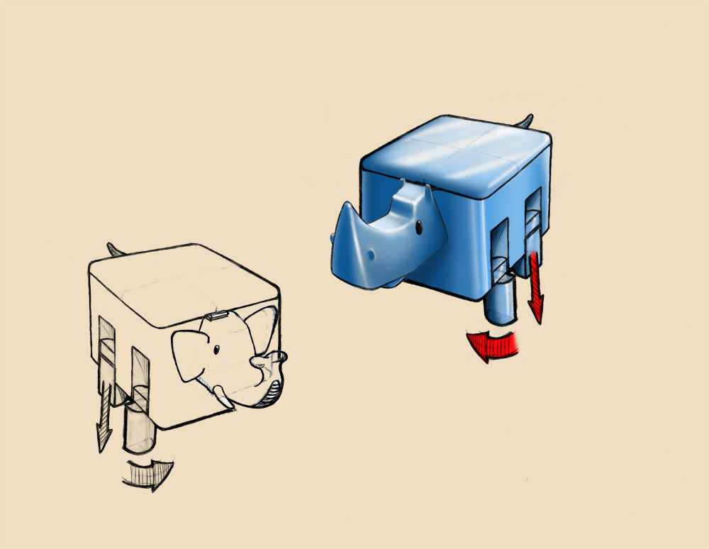 Toy Design Sketches by Mark Honschke at Coroflot.com