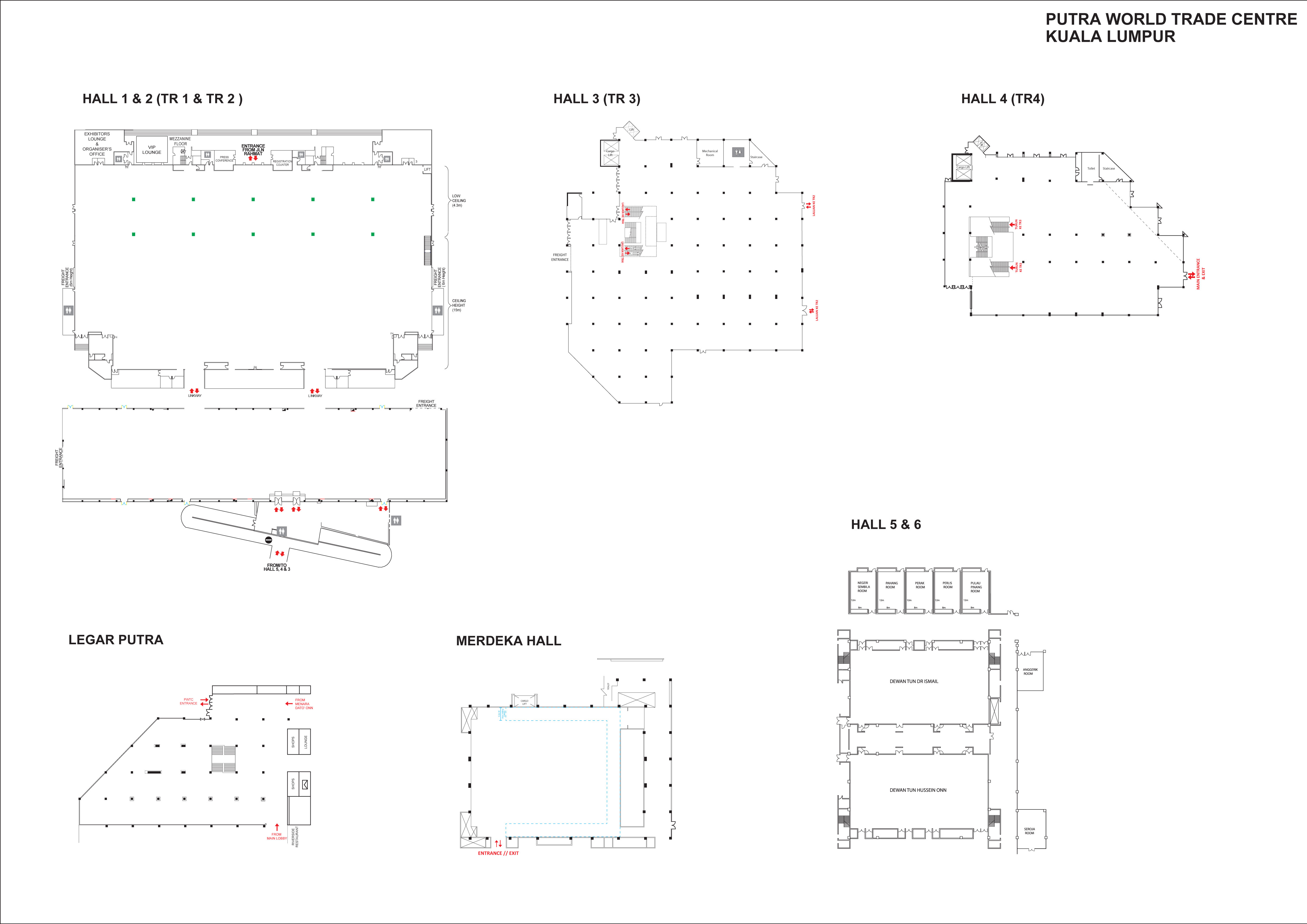 Malaysia exhibition hall layout by Azhari Ahmad at Coroflot.com