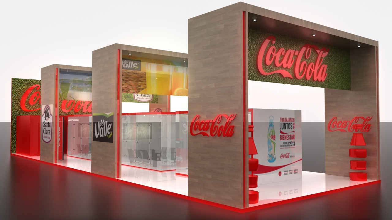 Stand Coca Cola by Juan Carlos Canchola Espinos at Coroflot.com