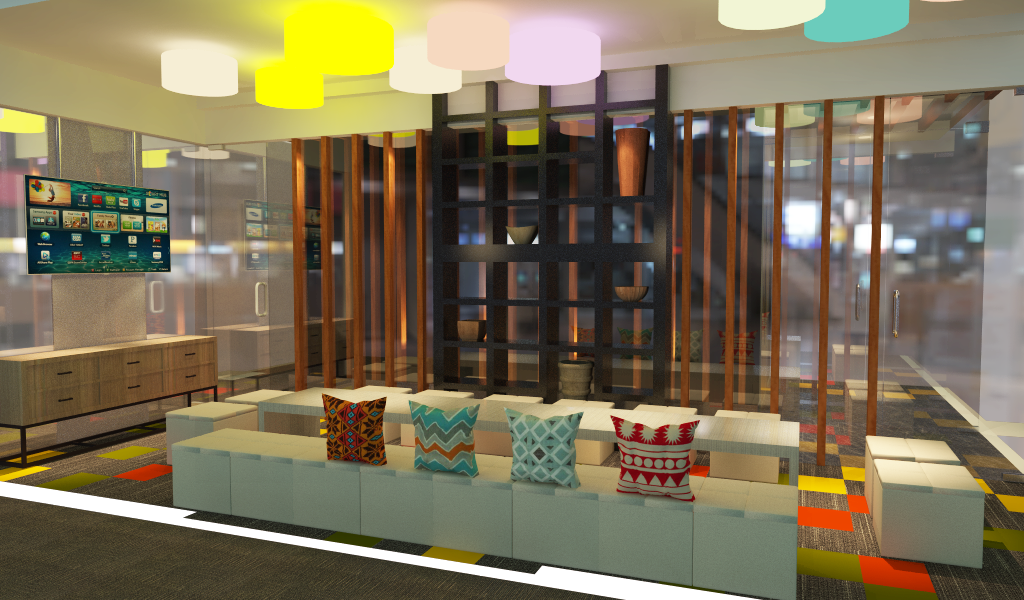 Breakout room design office Jakarta by anton sujatmiko at Coroflot.com