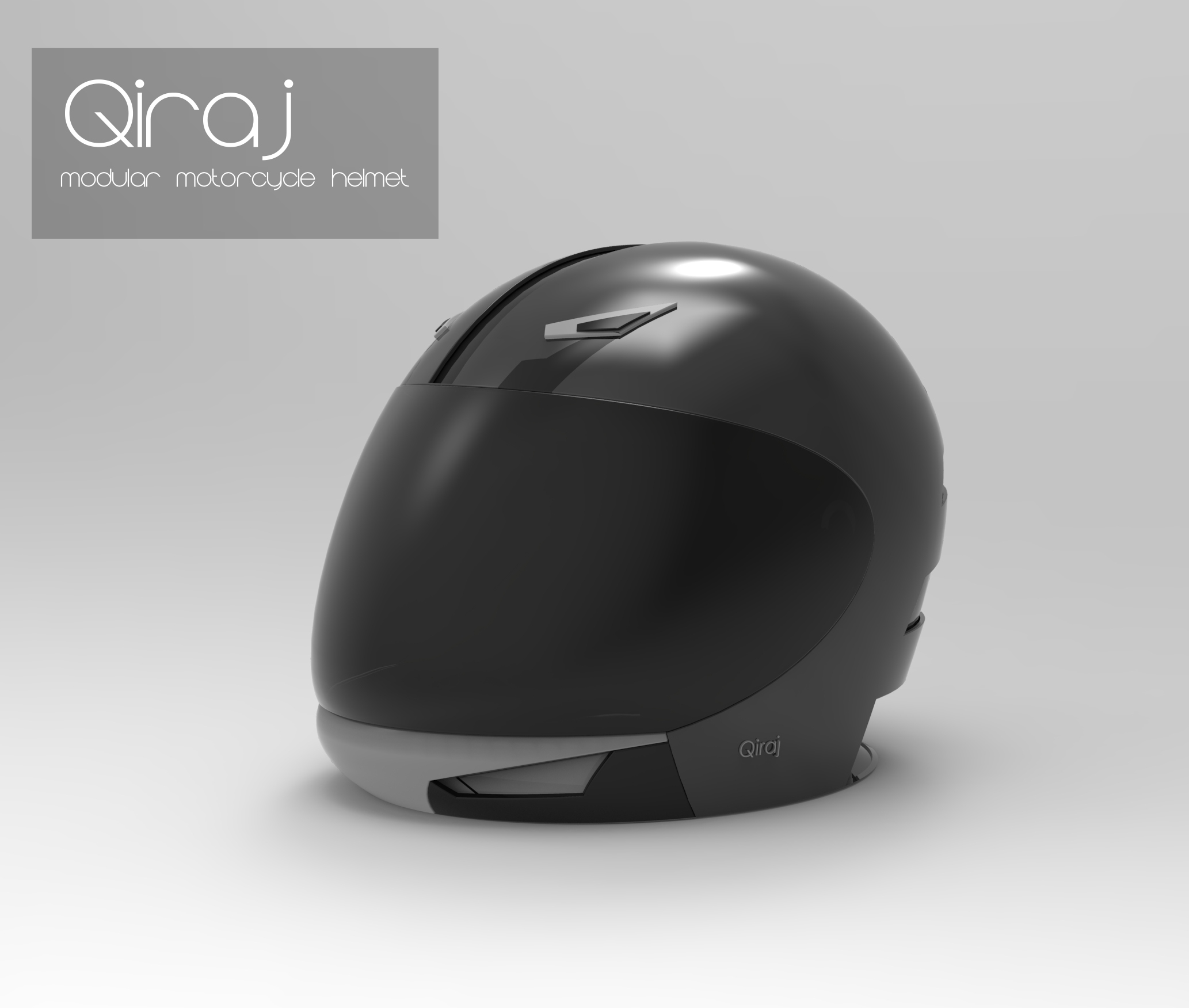 Modular motorcycle helmet by Aljoša Milojevic at Coroflot.com