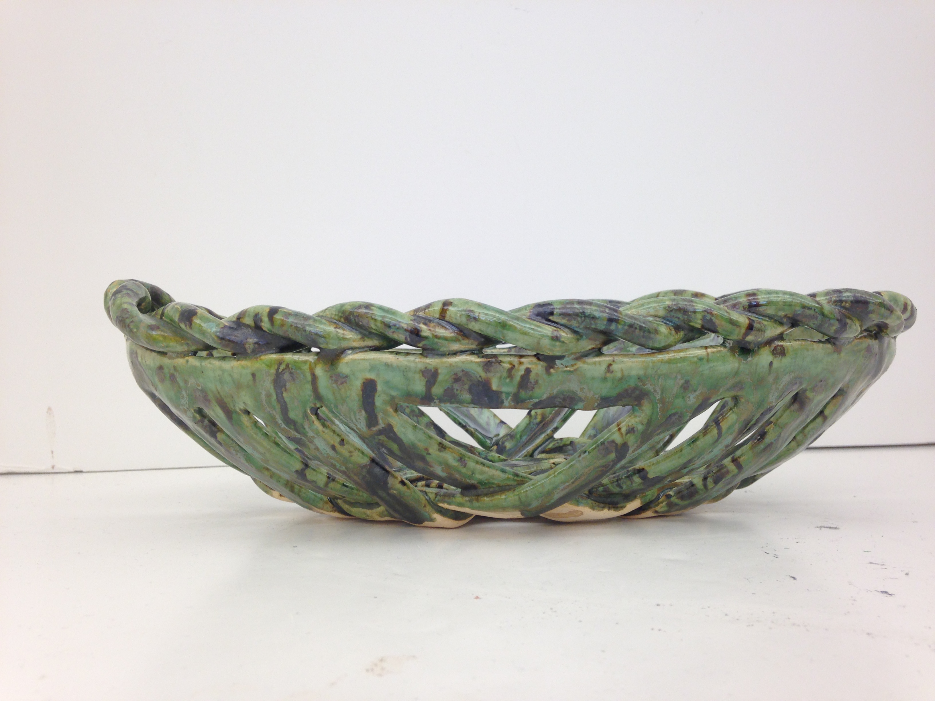 Ceramic Weave Basket by Alex Takacs at Coroflot.com