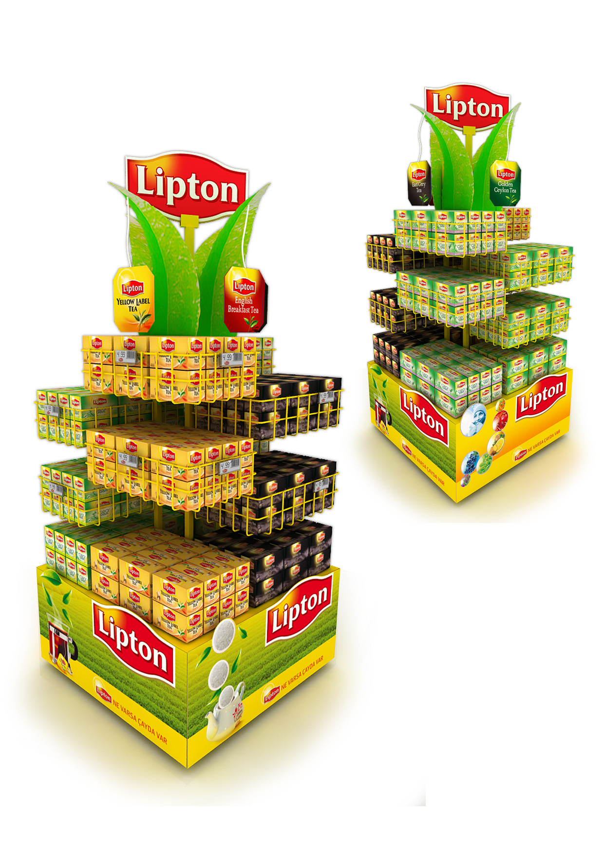 Middle Area & Dummy Displays by Relax Stand at Coroflot.com