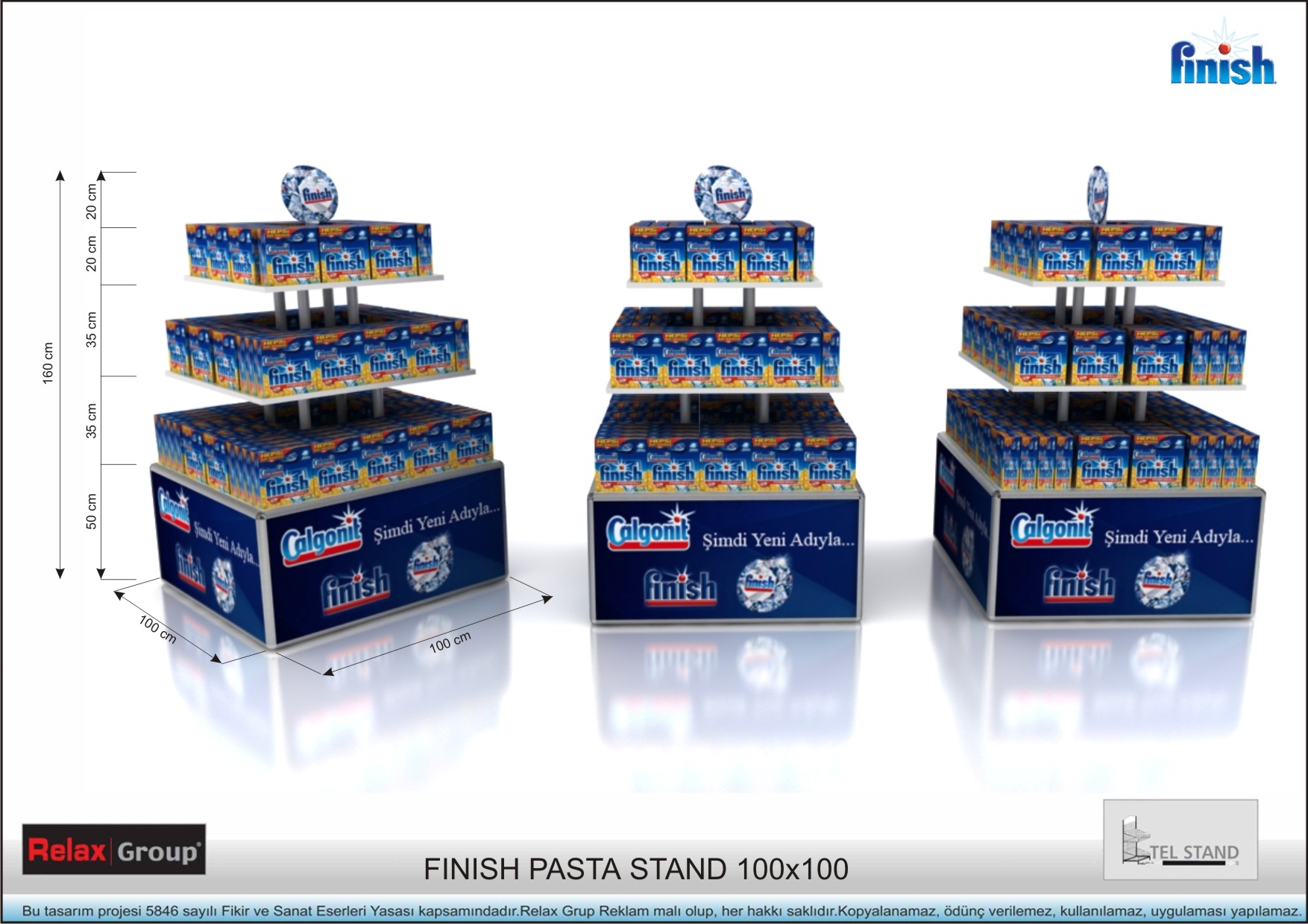 Middle Area & Dummy Displays by Relax Stand at Coroflot.com