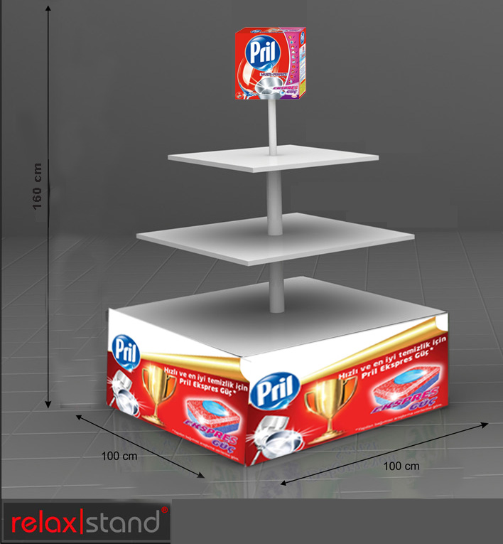 Middle Area & Dummy Displays by Relax Stand at Coroflot.com