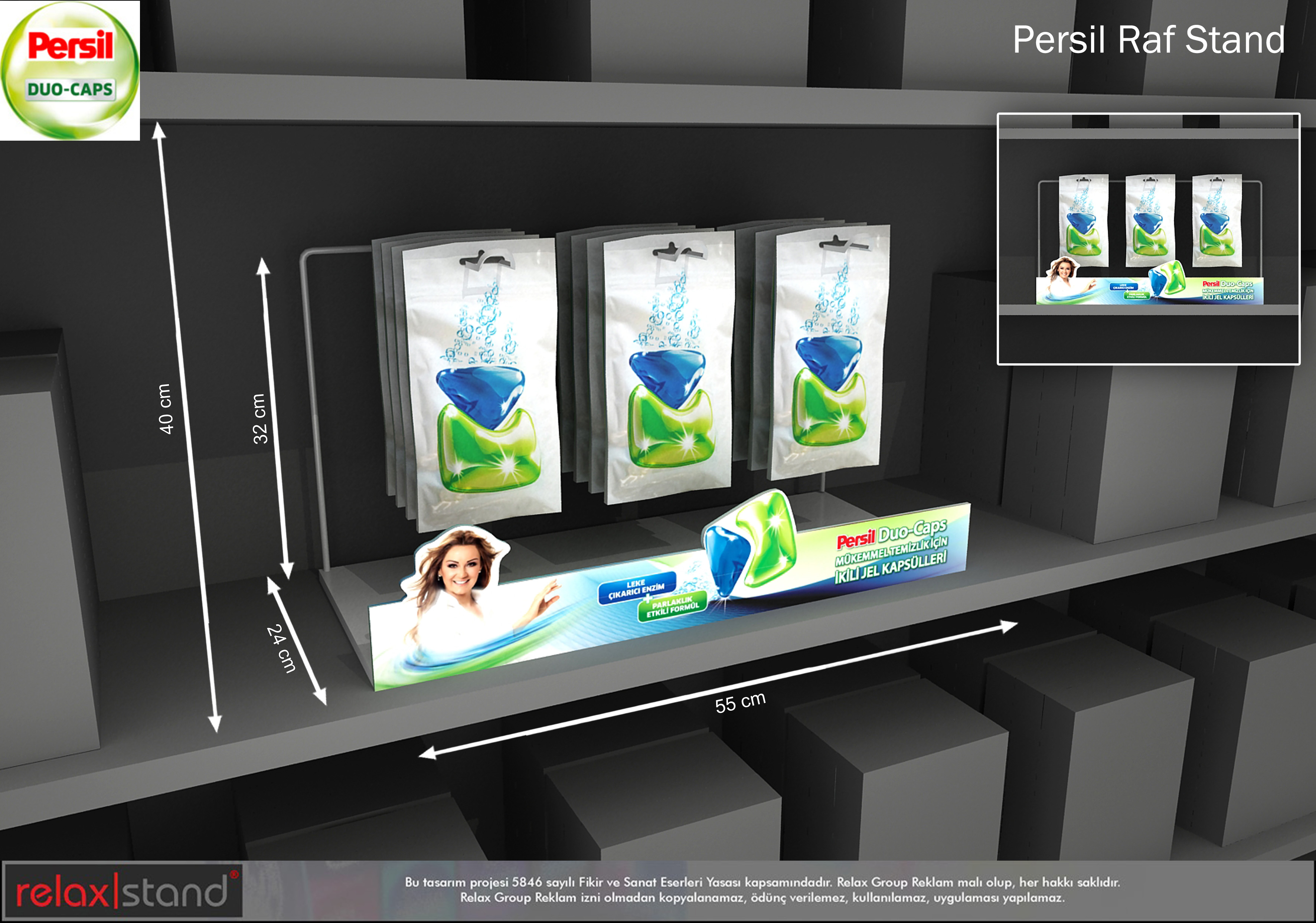 Shelf Tray Displays by Relax Stand at Coroflot.com