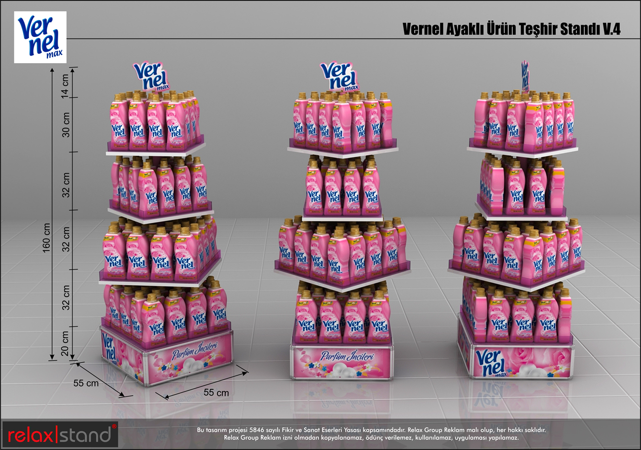 Middle Area & Dummy Displays by Relax Stand at Coroflot.com