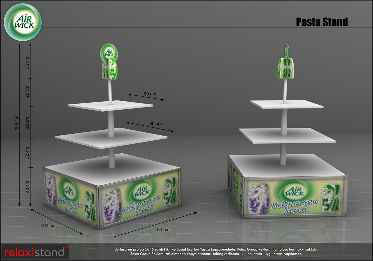 Middle Area & Dummy Displays by Relax Stand at Coroflot.com