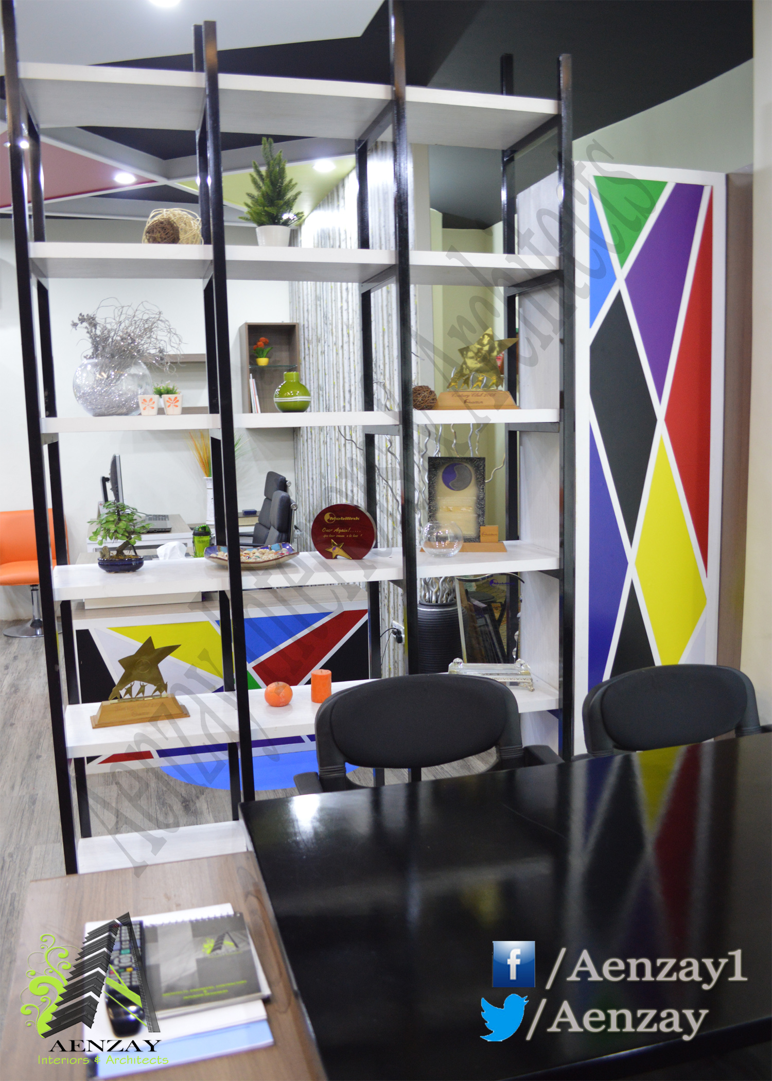 Aenzay Office - Staff area design & Executed pictures by Aenzay ...