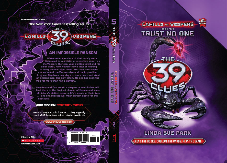 The 39 Clues book series for Scholastic by Andrew Zimmerman at Coroflot.com