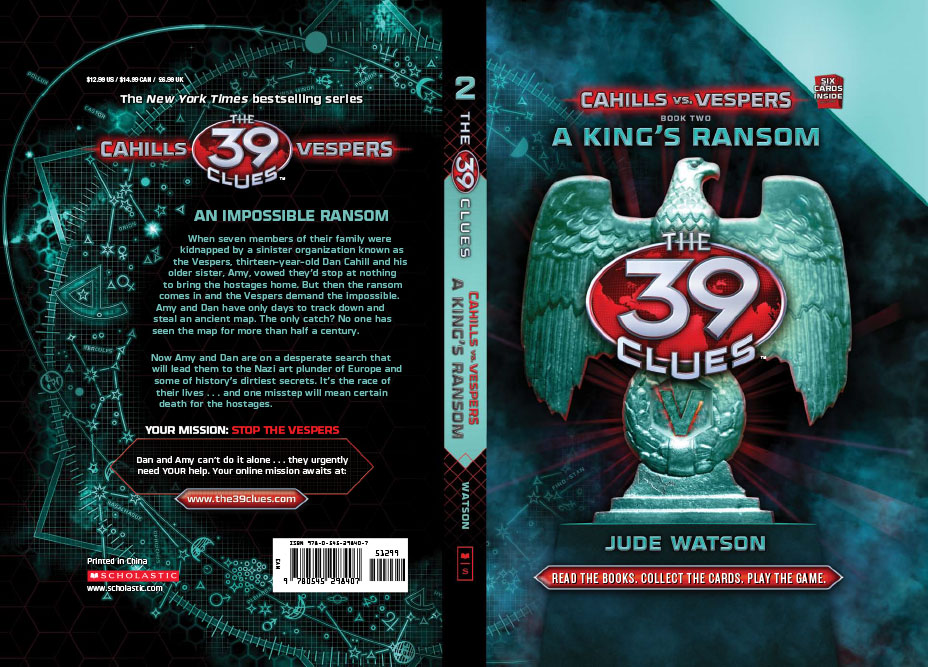 The 39 Clues book series for Scholastic by Andrew Zimmerman at Coroflot.com