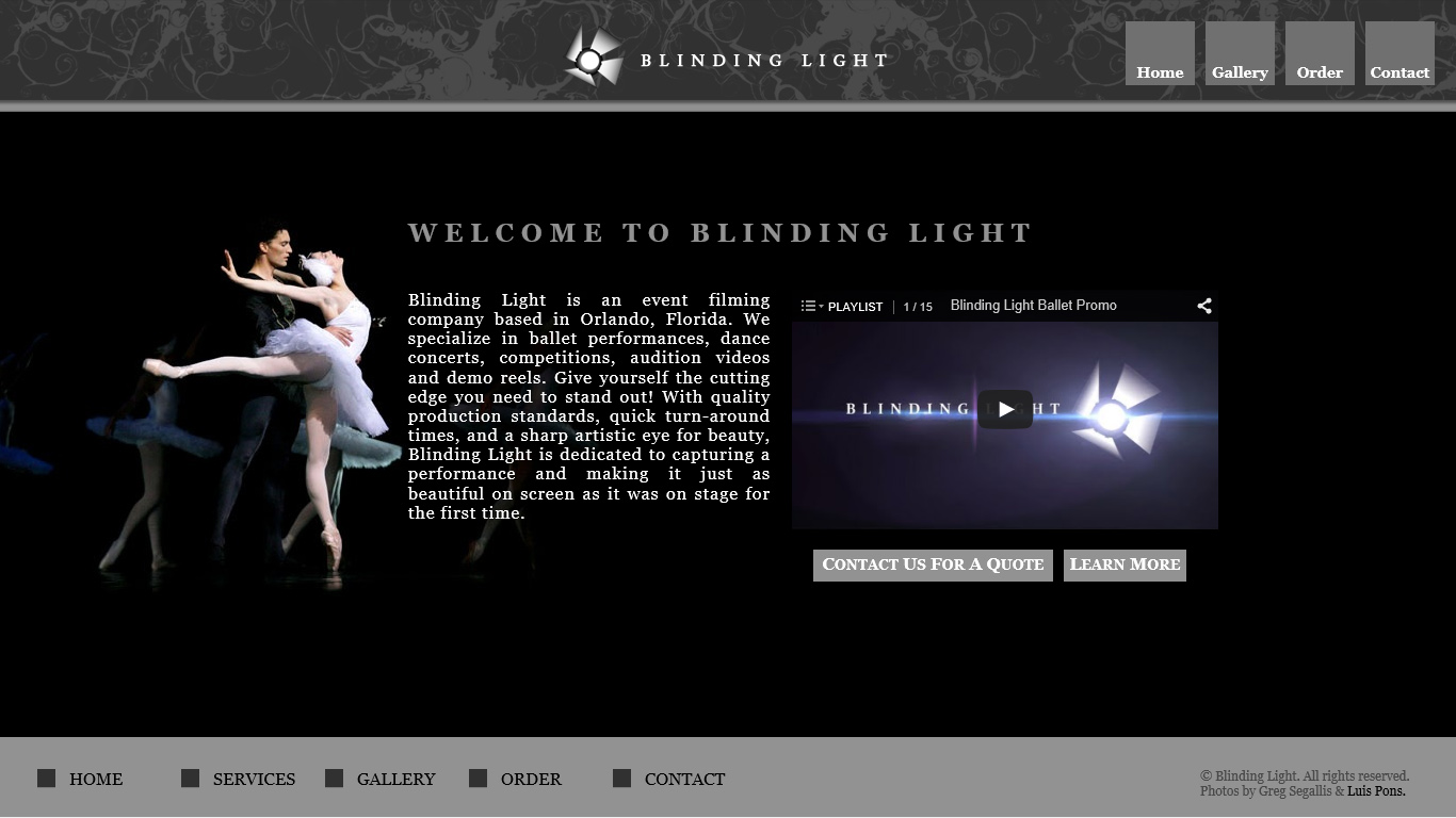 Website Design by Matt Chimento at Coroflot.com