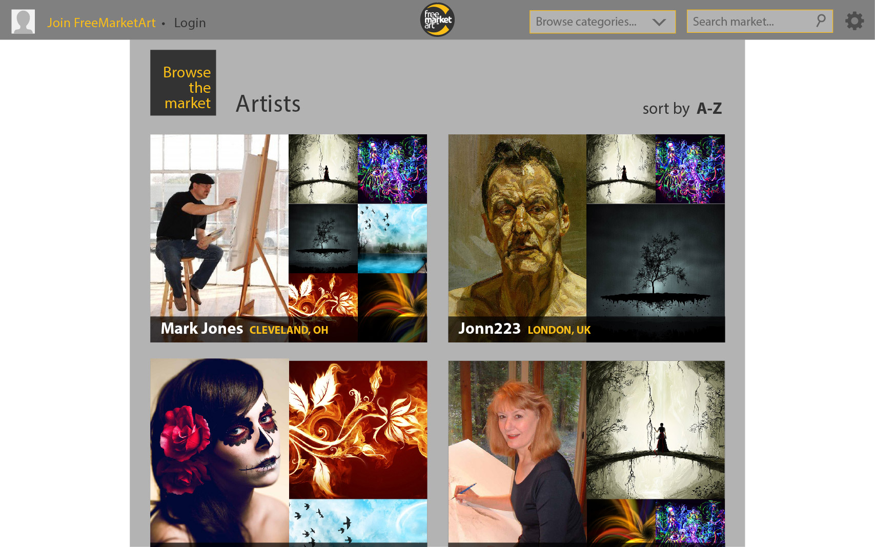 Website Design by Matt Chimento at Coroflot.com