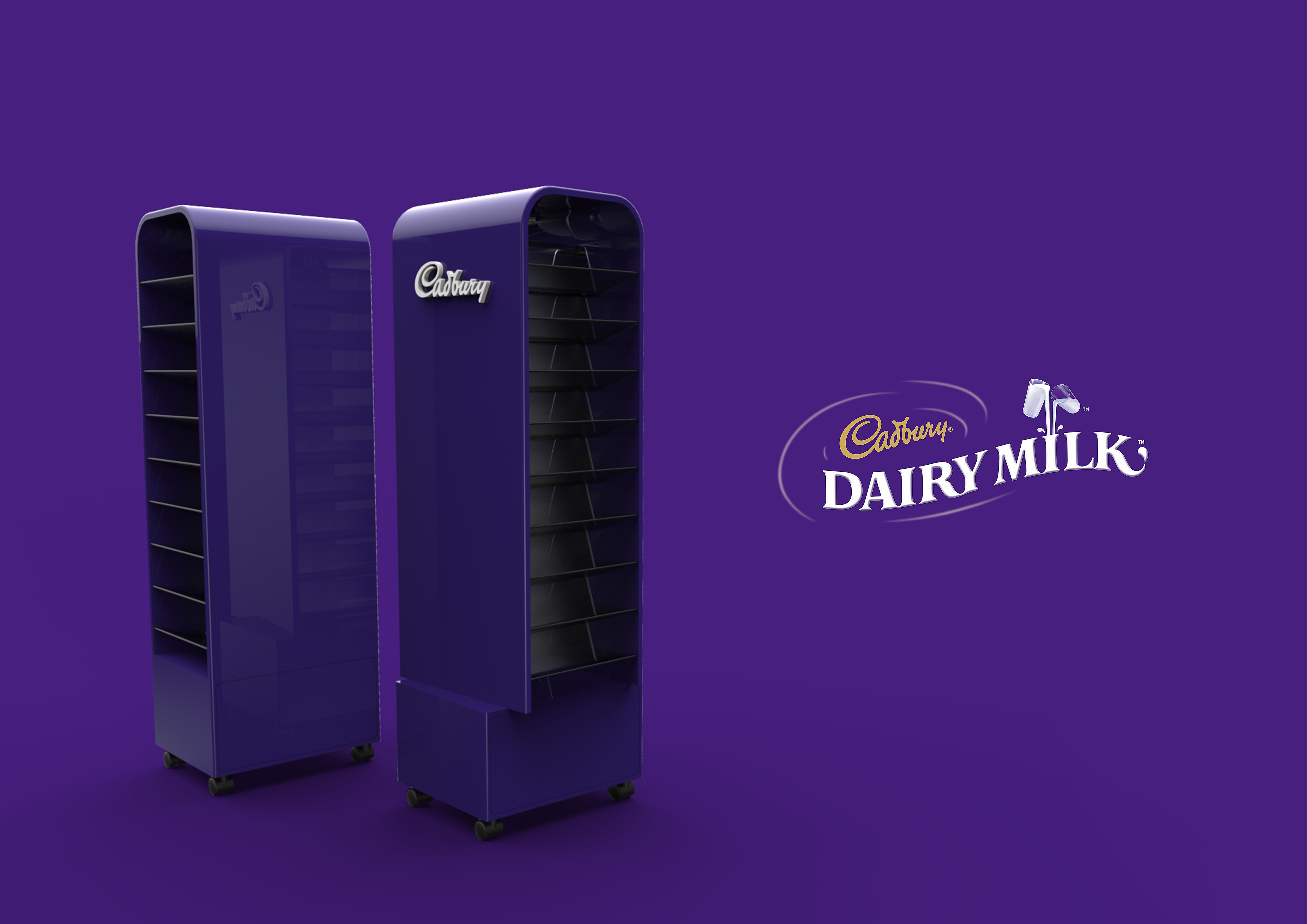 Cadbury POS Displays by Kyle Armstrong at Coroflot.com