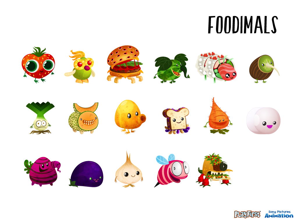 Foodimal Frenzy by Maggie Tran at Coroflot.com