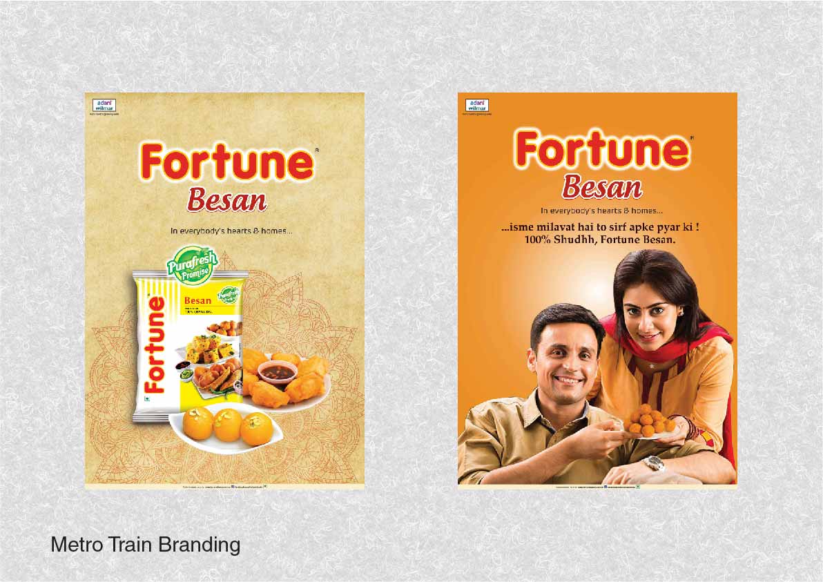 ADANI FORTUNE BESAN ADS by hitarthi shah at Coroflot.com