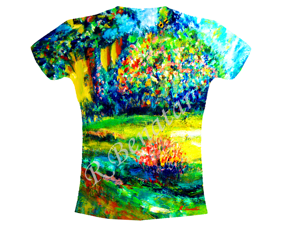 Fine Art Original Paintings on T-Shirts & New Patterns & T-Shirts ...