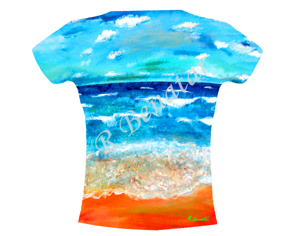 Fine Art Original Paintings on T-Shirts & New Patterns & T-Shirts ...