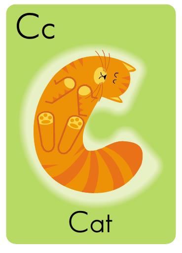 Animal Alphabet - Poster and Flash Cards by David Corrente at Coroflot.com
