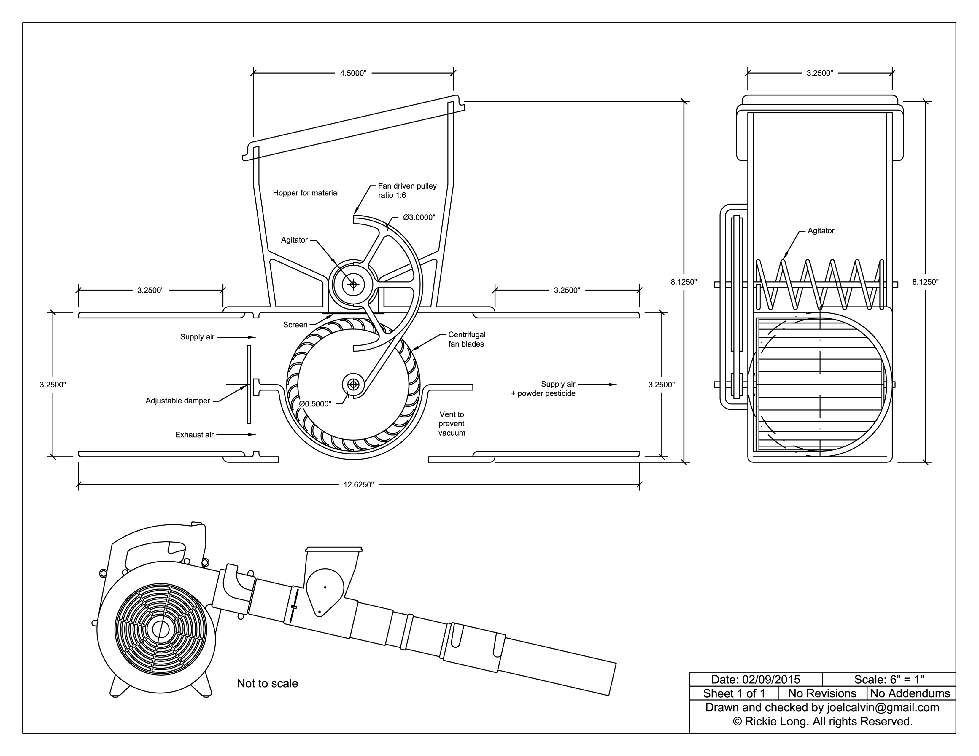 Blower Attachment Concept by Joel Calvin, M Ed at Coroflot.com