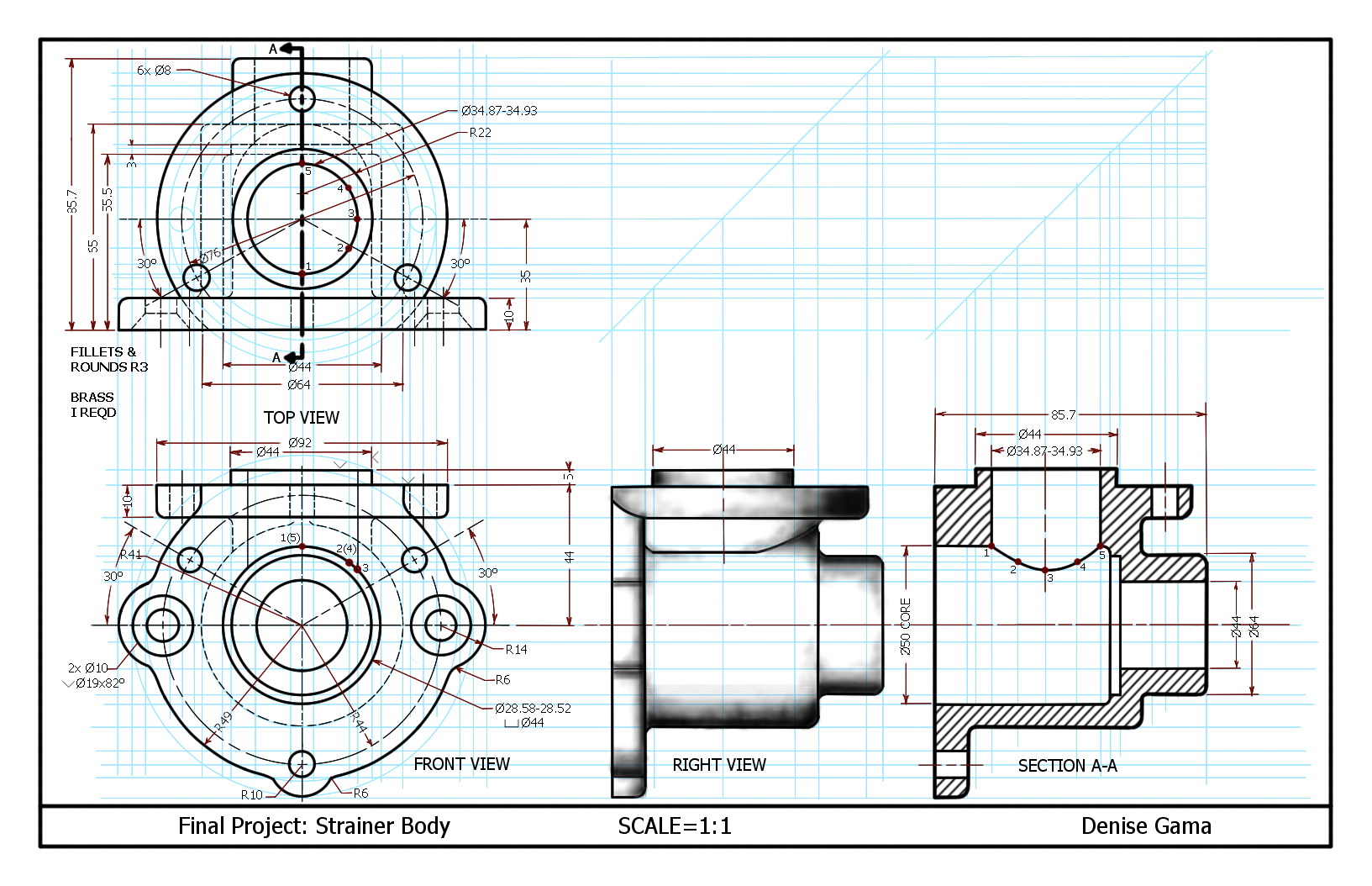 Strainer Body by Denise Gama at Coroflot.com