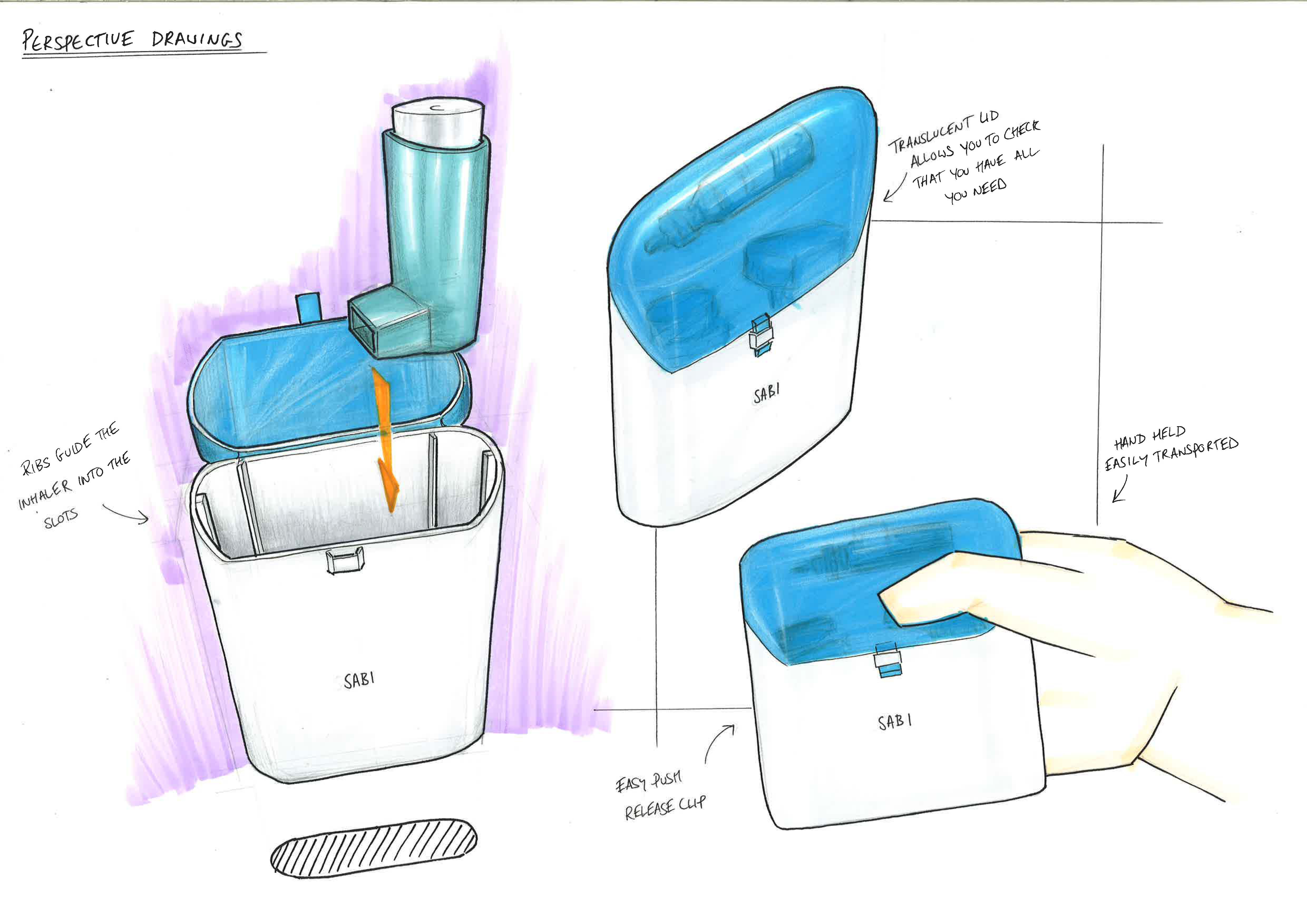 Sabi Inspired Inhaler Container by Stephen McIntosh at Coroflot.com