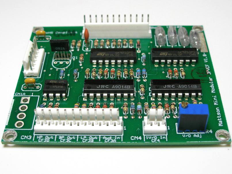 VCF - Voltage Controlled Filter Module by Brian Tuley at Coroflot.com