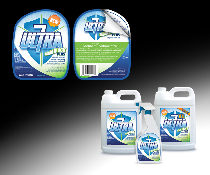 Ultra7 Logo and Package Design by James Pardew at Coroflot.com