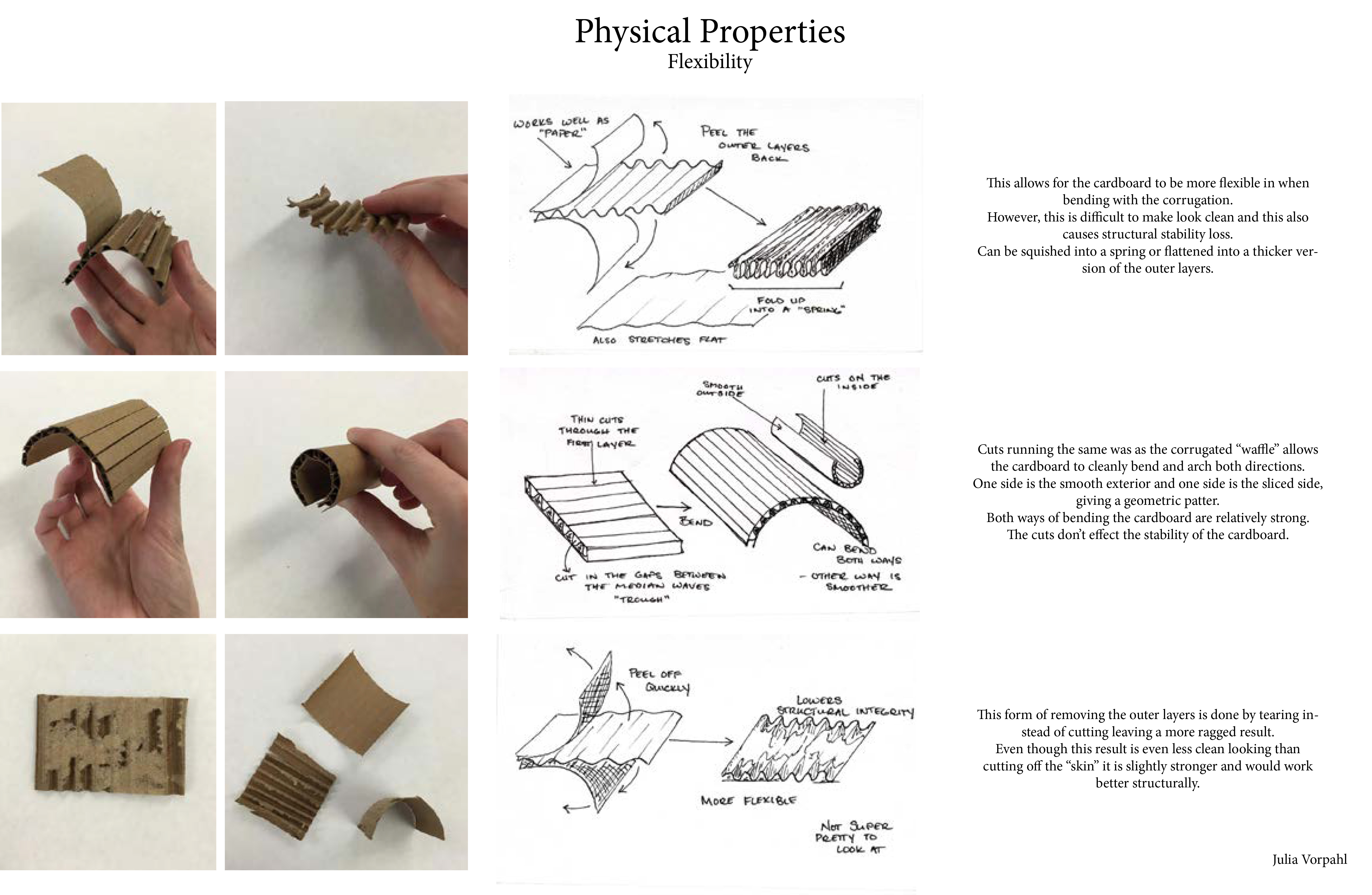 Material Driven Design-Corrugated Cardboard by Julia Vorpahl at ...