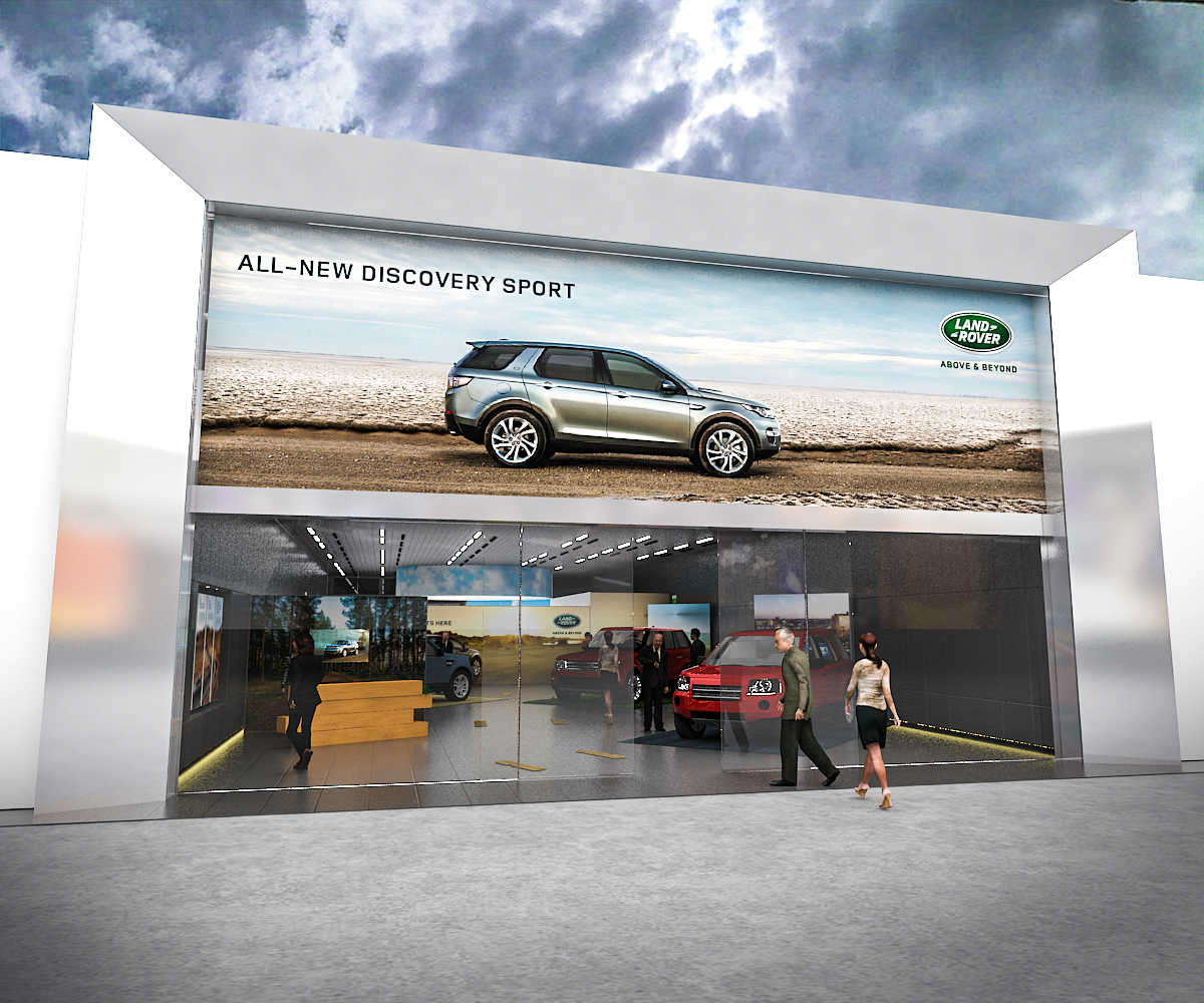 Land Rover Showroom by John Henry Mangalonzo at Coroflot.com