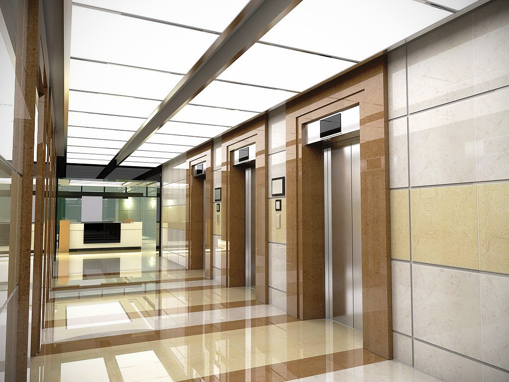 139 Corporate Center Lobby Renovation by Joemer Dacula at Coroflot.com