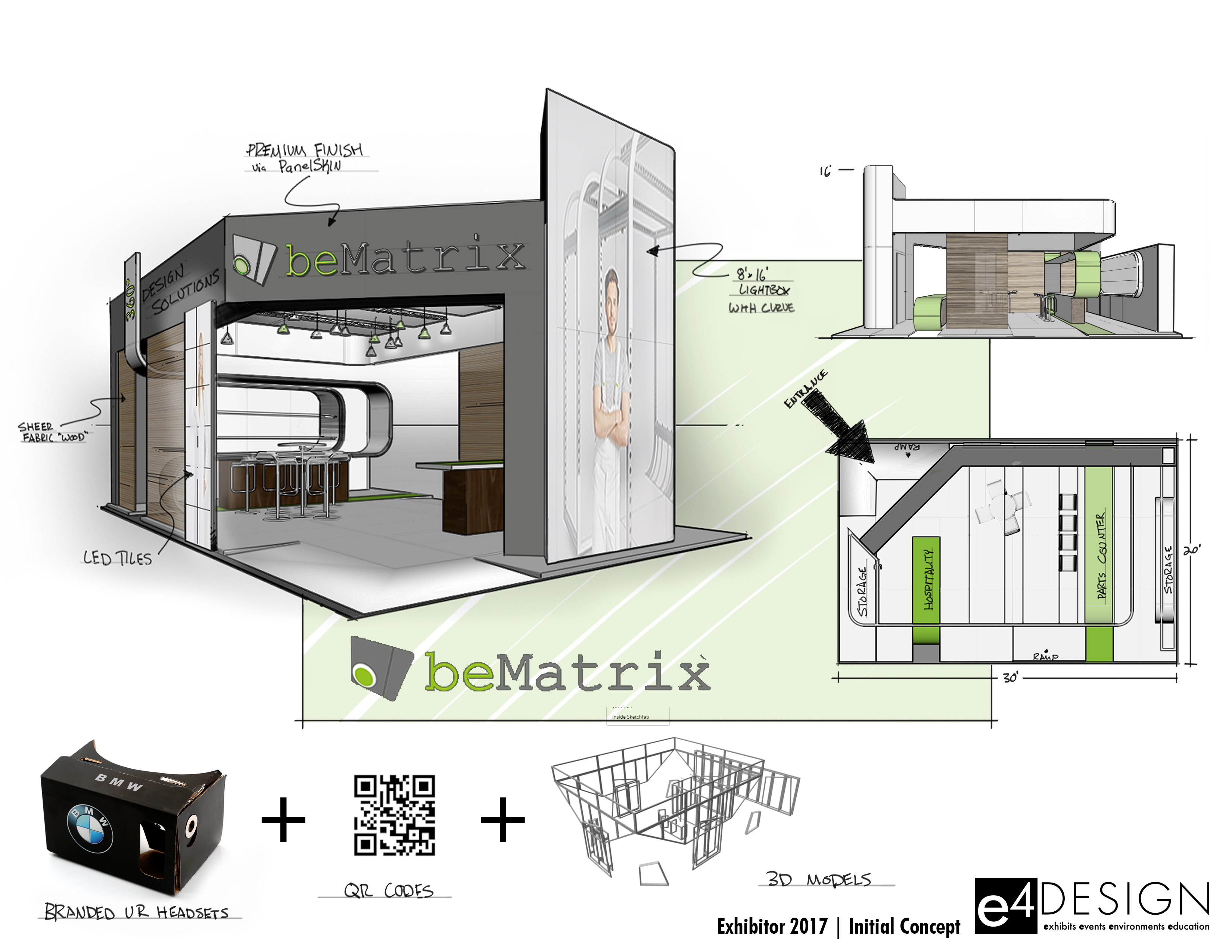BeMatrix Exhibitor 2017 by Blake McCurdy at Coroflot.com