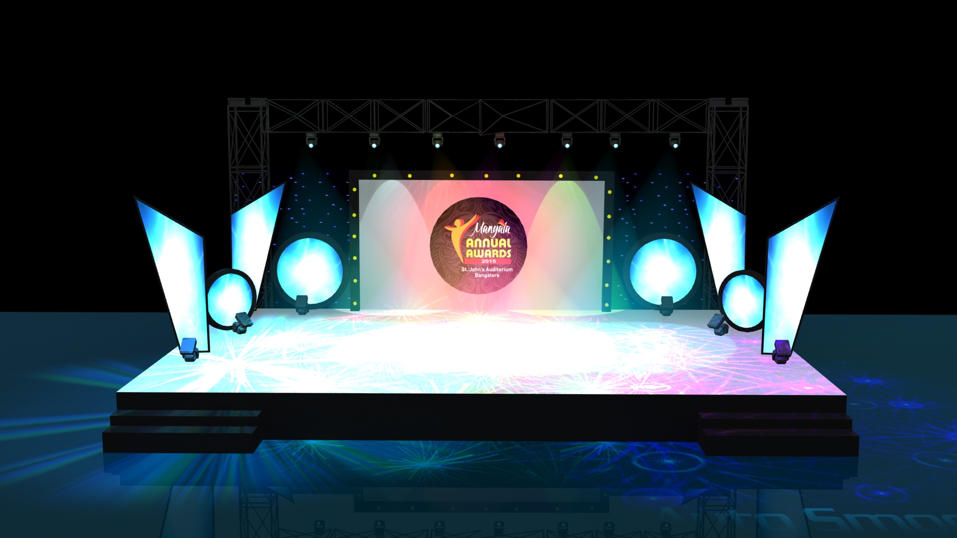 3D STAGE/SET DESIGNS by javed khan at Coroflot.com