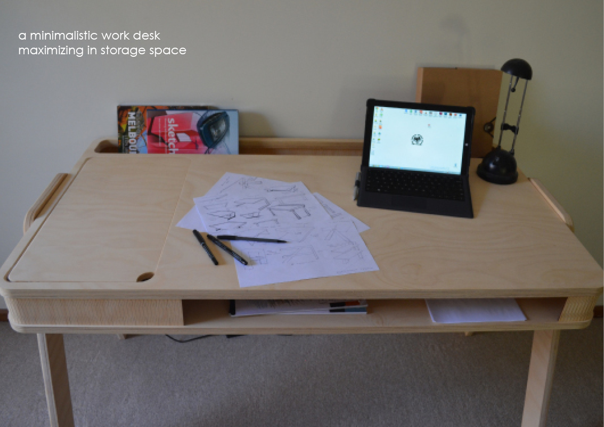 Flat Pack Desk by Peter Smith at Coroflot.com