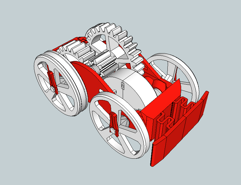 3D Printed Flywheel Toy Car by Keenan Finucan at Coroflot.com