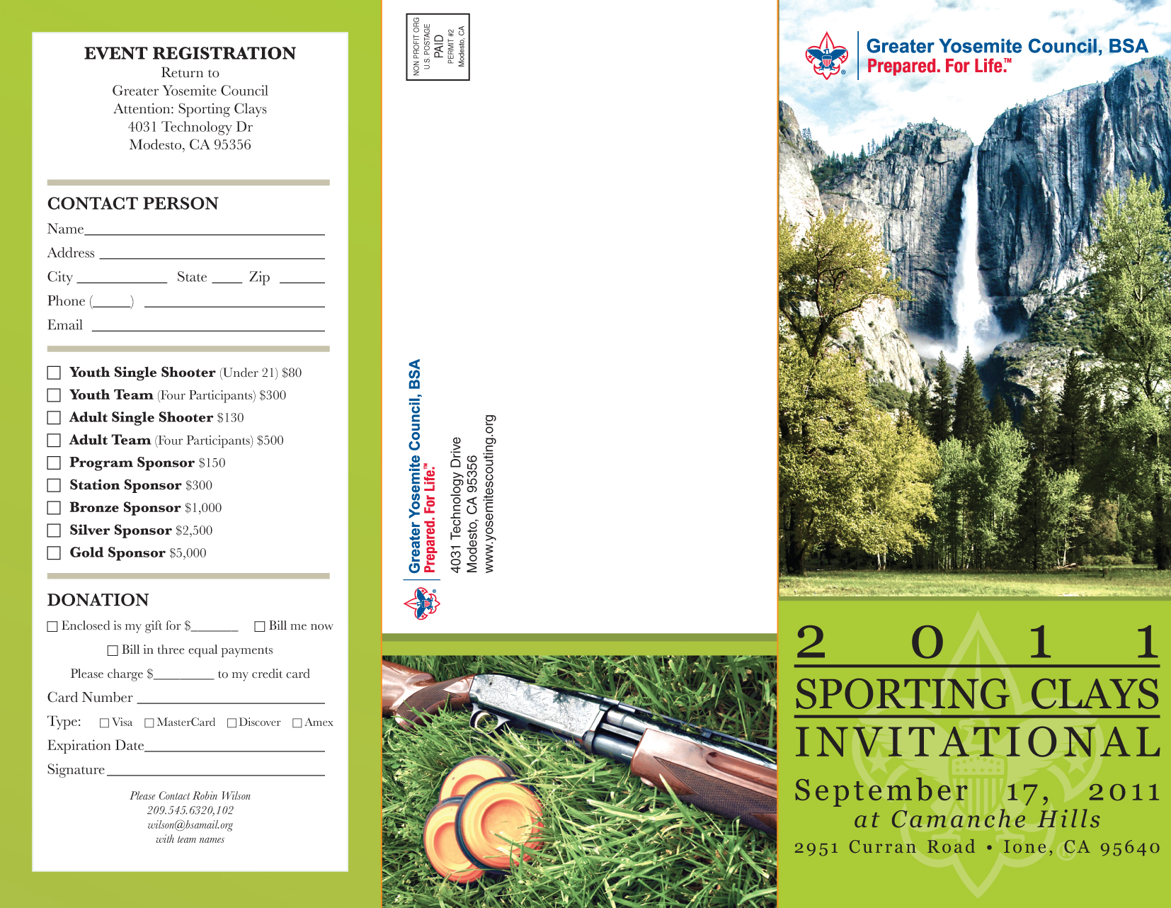 Boy Scouts of America Event Brochure by Ryan Flynn at Coroflot.com