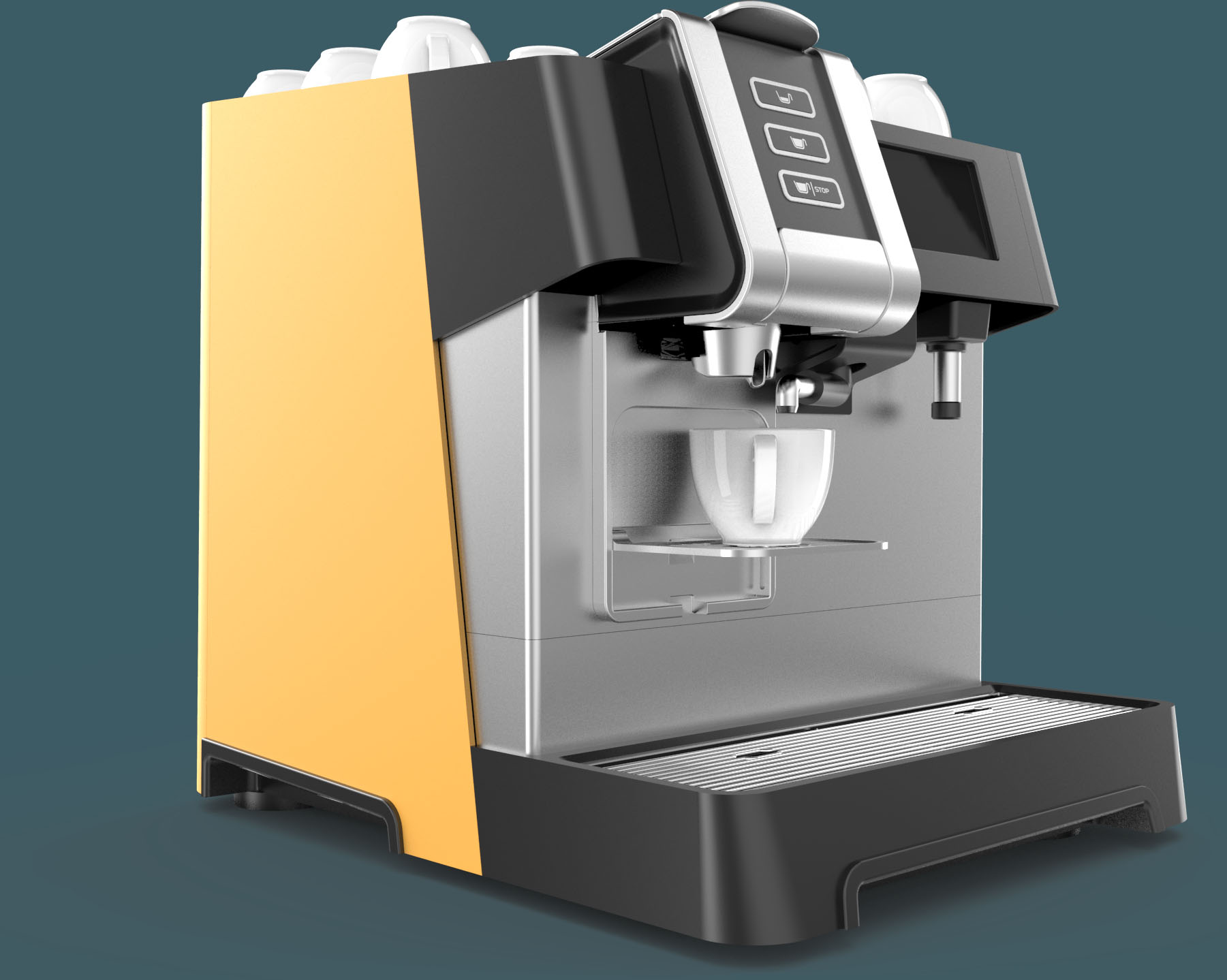 Gaia - semipro capsule coffee machine by Bettina Di Virgilio at ...