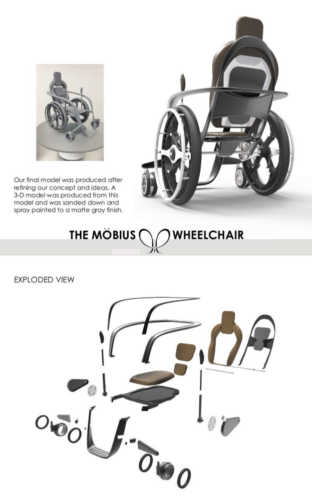 Mobius Wheelchair by Sean Carl at Coroflot.com