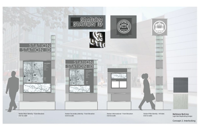 Baltimore Red Line Lightrail Concepts by Jeff Wiberg at Coroflot.com